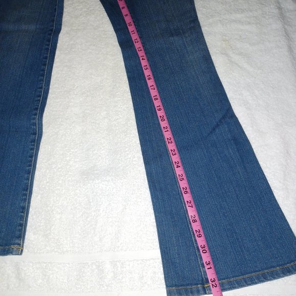 Michael Kors | Jeans | Michael Kors Womens Mid Rise Flare Leg Blue ...